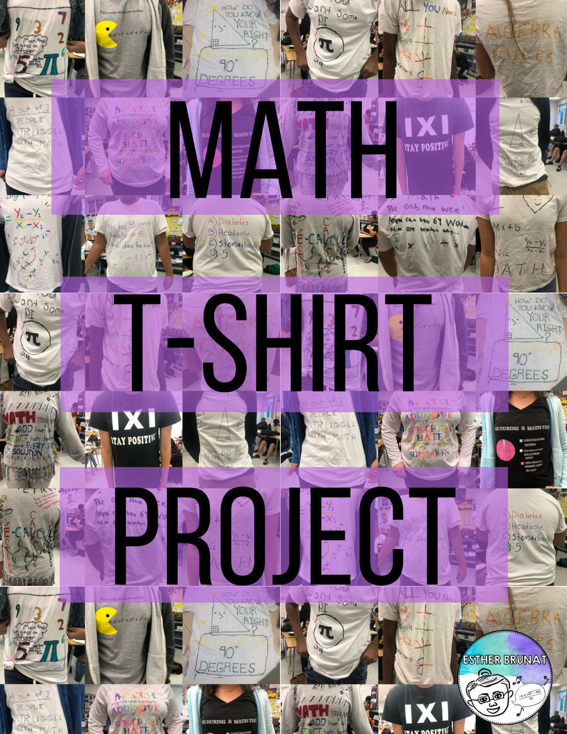 Math T-Shirt Project – Esther Brunat